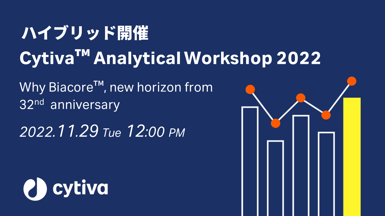 Cytiva Analytical Workshop 2022 - Why Biacore, new horizon from 32nd ...